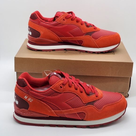 Diadora | Shoes | Diadora N92 Shade Cherry Tomato Sneaker Shoes Sz 95 Mens New | Poshmark